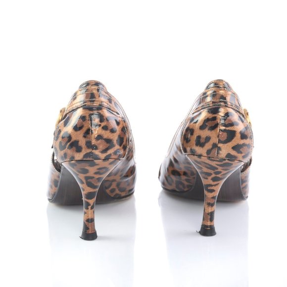 Stuart Weitzman | Shoes | Stuart Weitzman Leopard Print Peep Toe Pumps ...